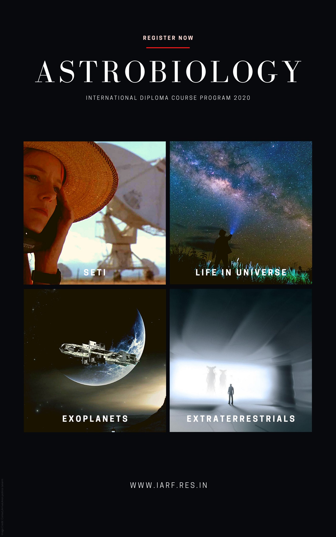 Astrobiology Diploma 2020 Poster – Indian Astrobiology Research Foundation